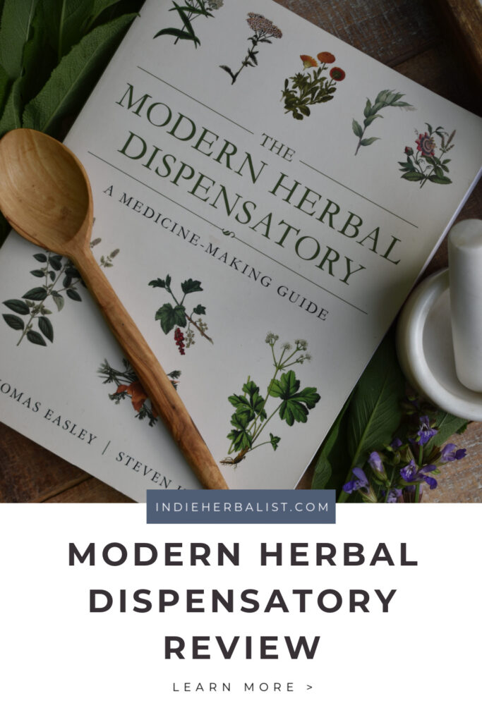 Modern Herbal Dispensatory Pin 1 | indie herbalist