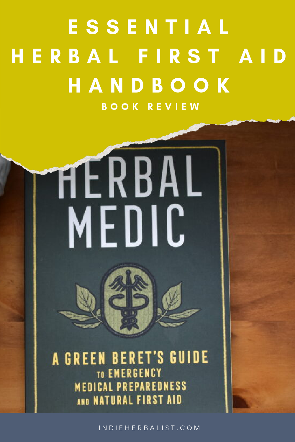 Herbal Medic book review for emergency preparedness | indie herbalist