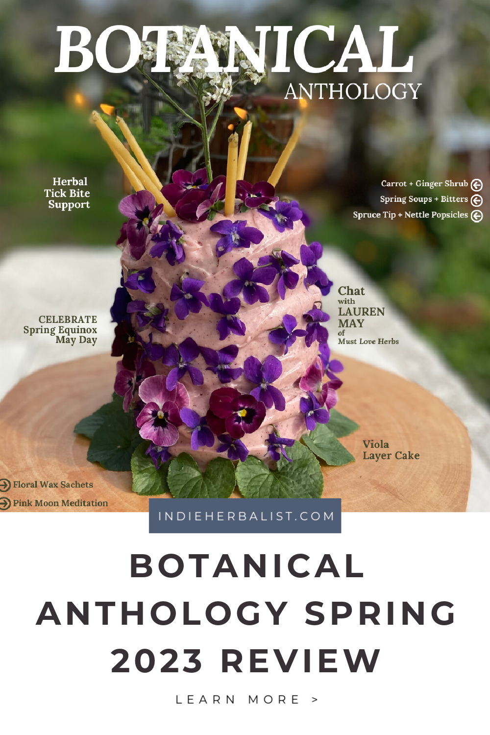 Botanical Anthology spring 2023 review | indie herbalist